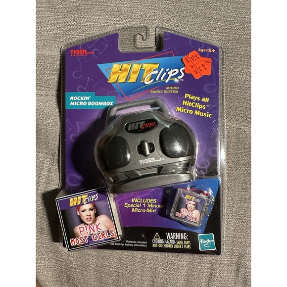 Portable Audio & Video | Vintage Hit Clips Rockin Micro Boombox With ...